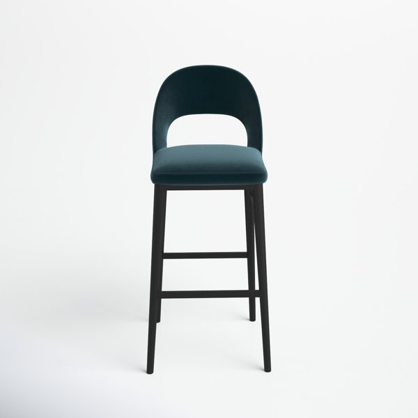 AllModern Ariana Upholstered Counter Stool with Metal Frame & Reviews ...