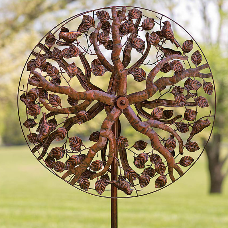Wind & Weather Tree of Life Kinetic Wind Spinner & Reviews | Wayfair