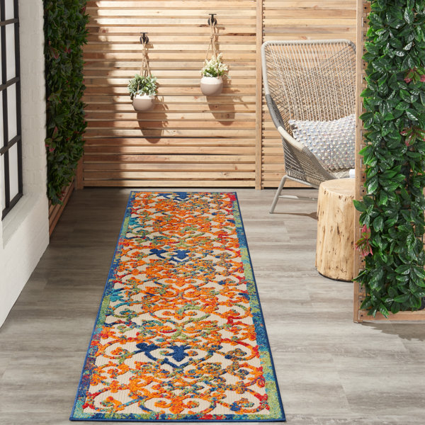 Freeport Park® Eaglin Abstract Indoor / Outdoor Rug & Reviews - Wayfair ...