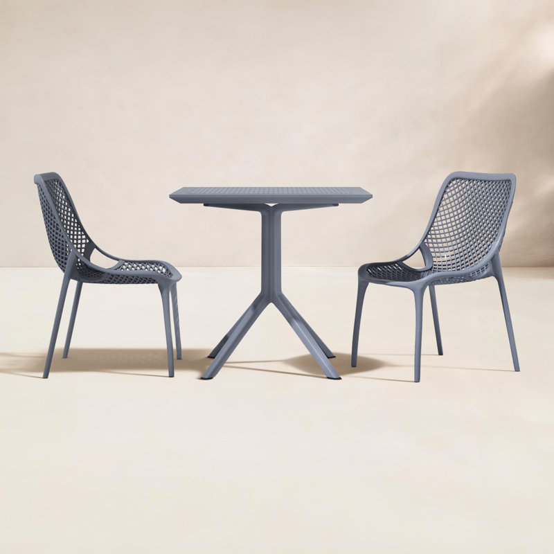 AllModern Farrah Patio 3 Piece Bistro Set & Reviews | AllModern