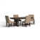 Birch Lane™ Carine Extendable Double Pedestal Dining Set & Reviews ...