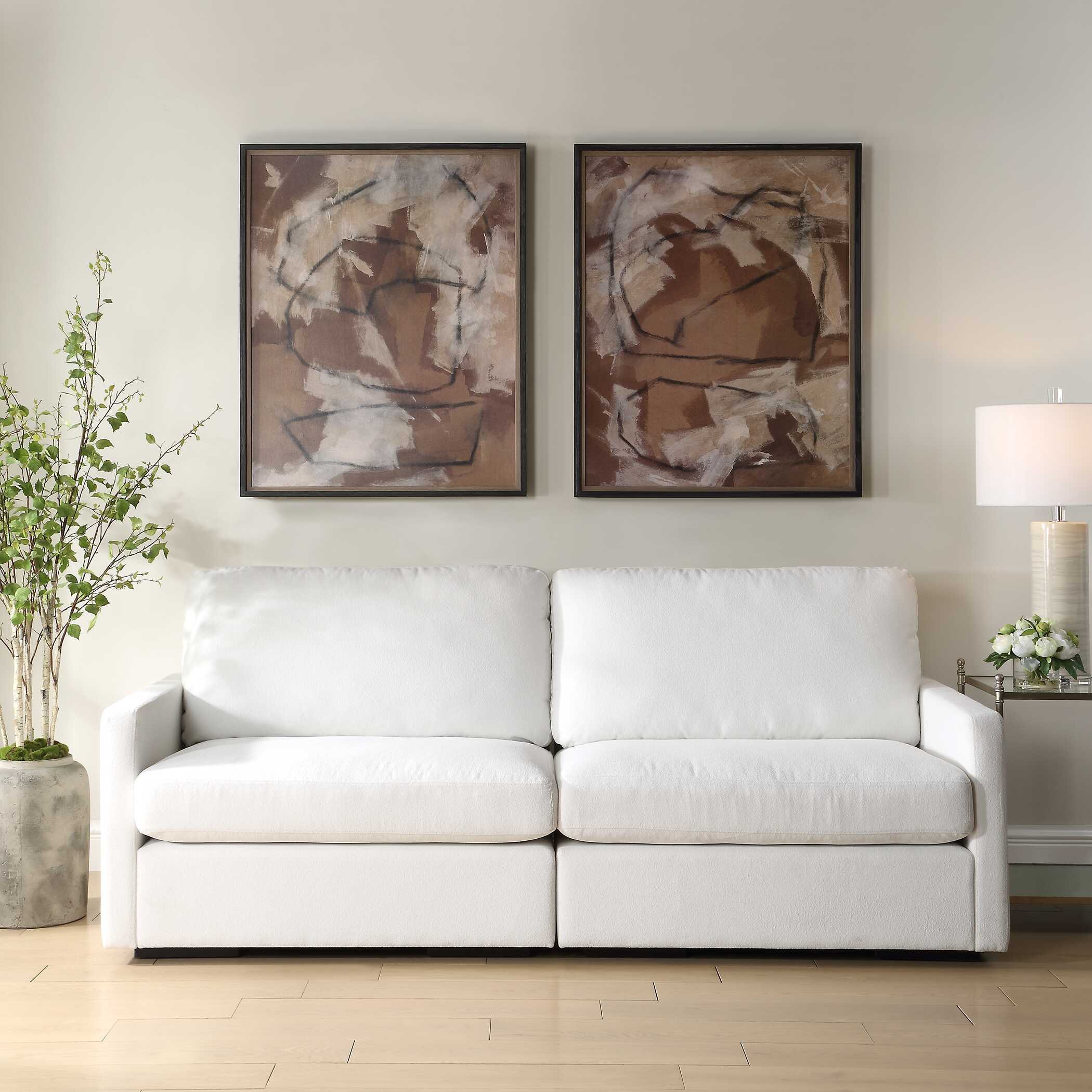 Uttermost Rush & Dash Framed Prints Set/2 | Wayfair