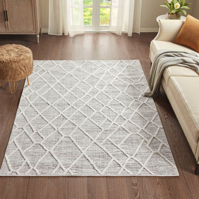 Foundry Select Terni Pebble Indoor Area Rug | Wayfair