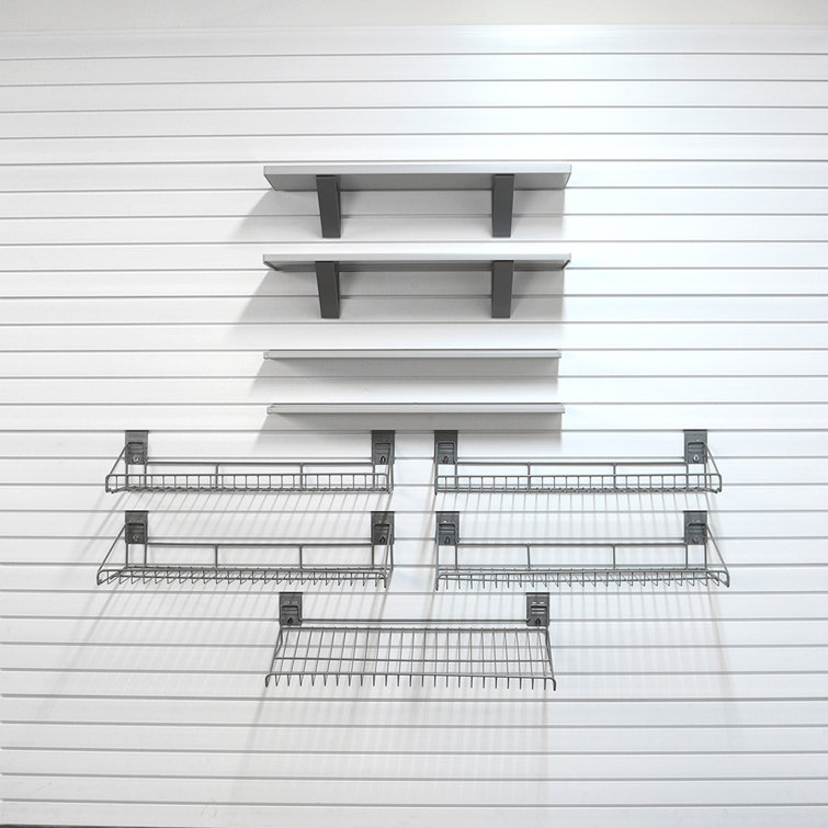 StoreWALL Steel Slatwall Accessory Kit 13 Piece Set | Wayfair