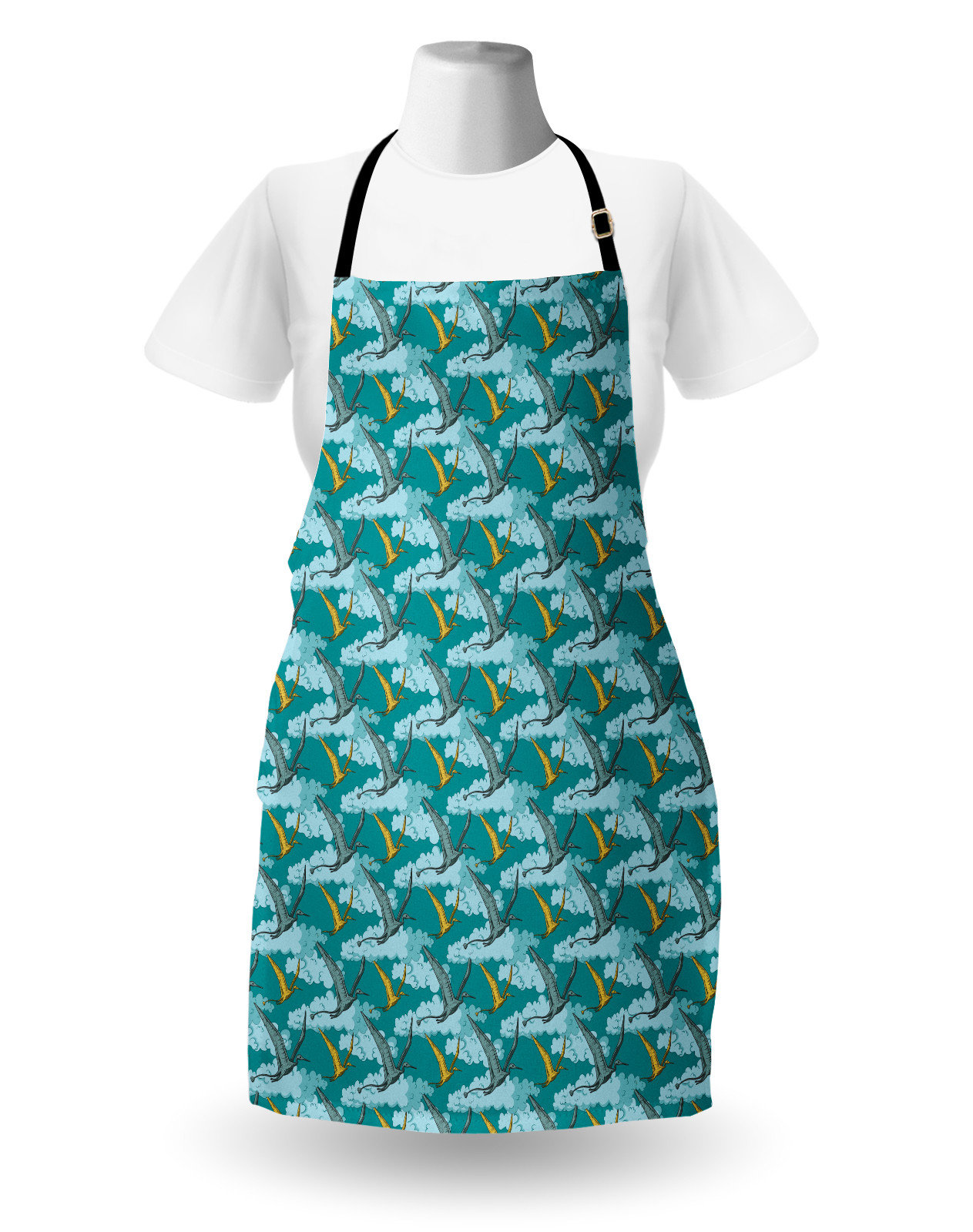 Bungalow Rose Reptile Apron Unisex Flying Pteranodon Jurassic Adult ...