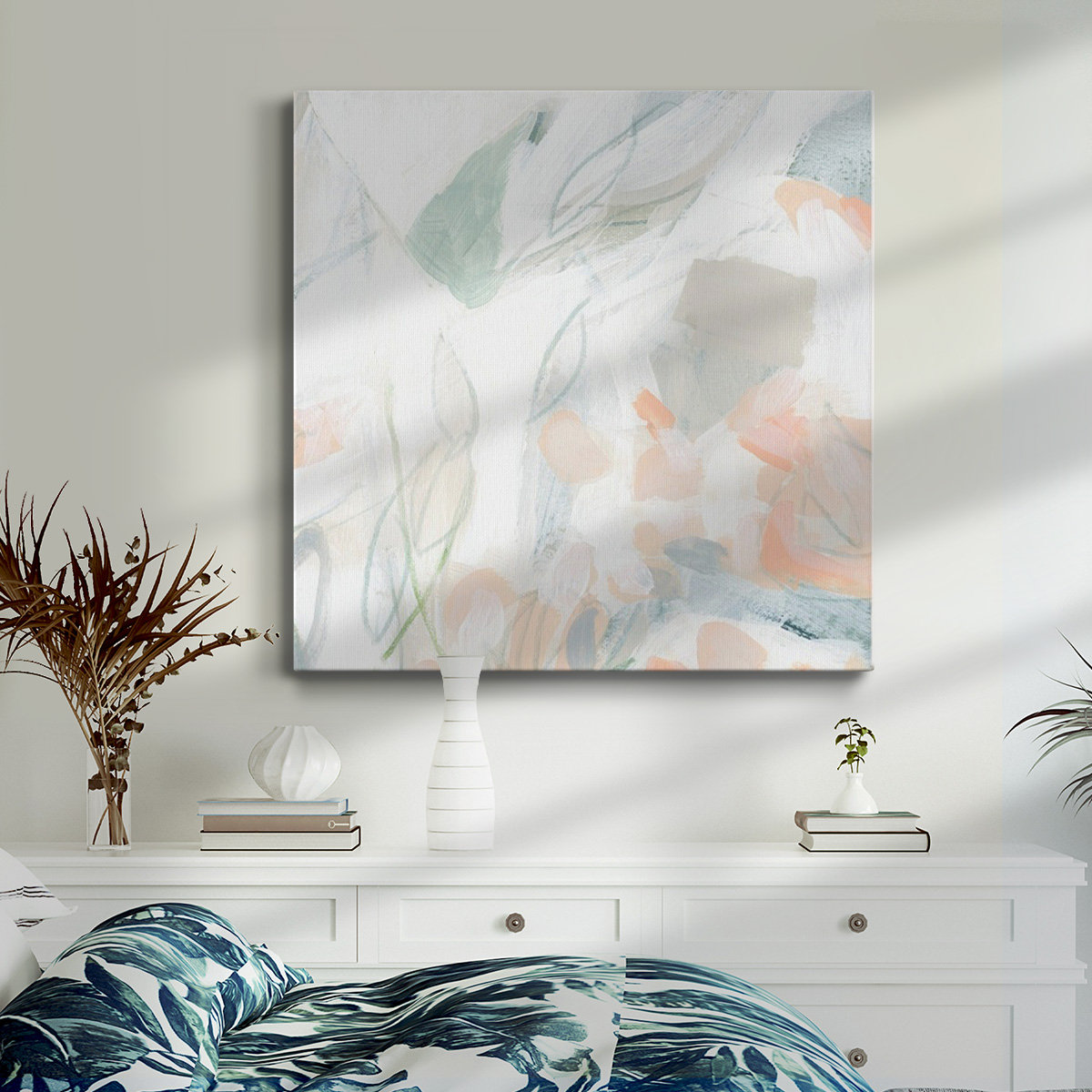 Wrought Studio™ Granite Biome IV-Gallery Wrapped Canvas | Wayfair