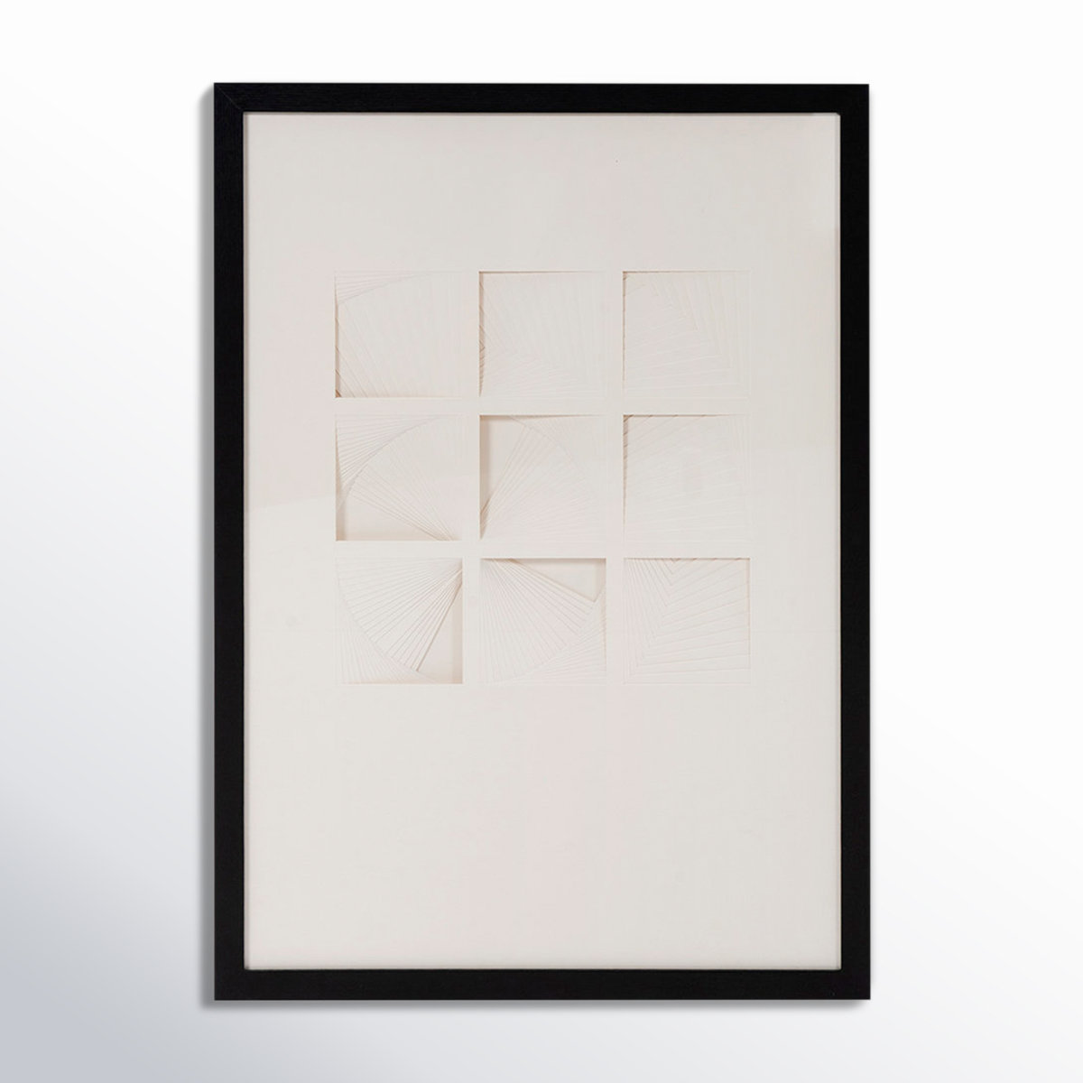 AllModern Dimensional Paper Squares - Shadowbox Graphic Art & Reviews ...