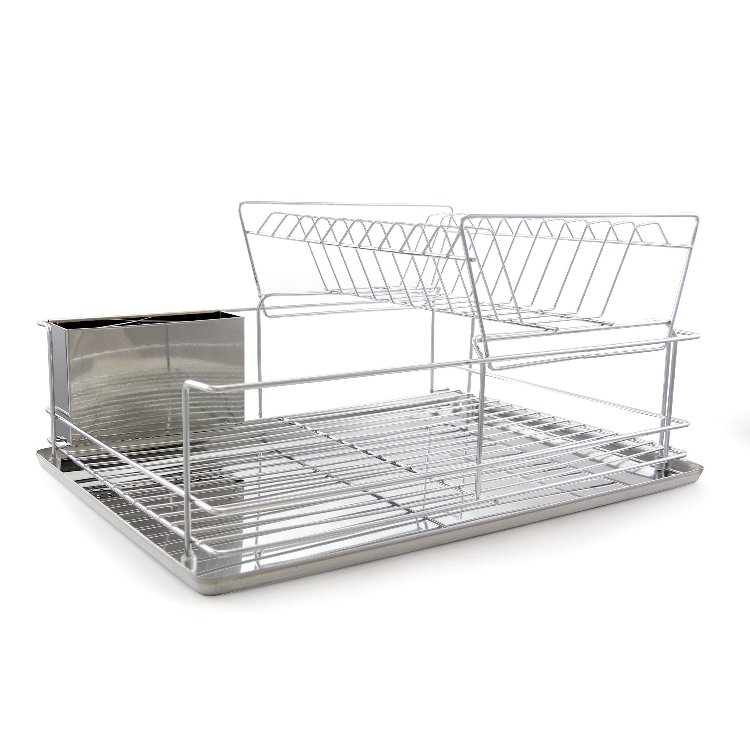 Better Chef Stainless Steel 2 Tier Dish Rack & Reviews - Wayfair Canada