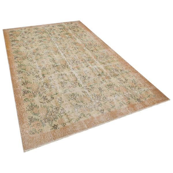Lofy Vintage Beige Rug | Wayfair