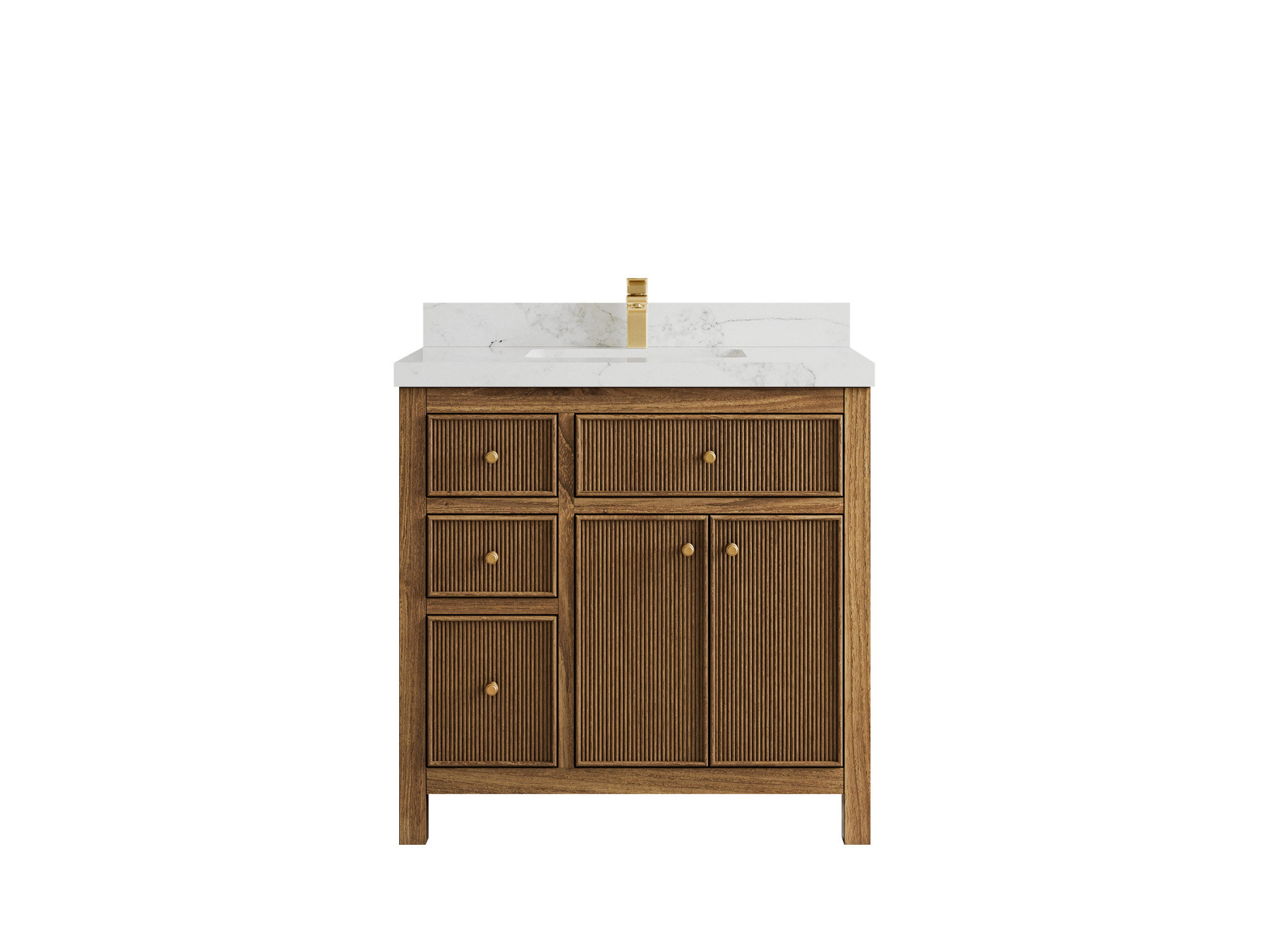 Willow Collections Sonoma Teak 36" Single Bathroom Vanity Set - Wayfair ...