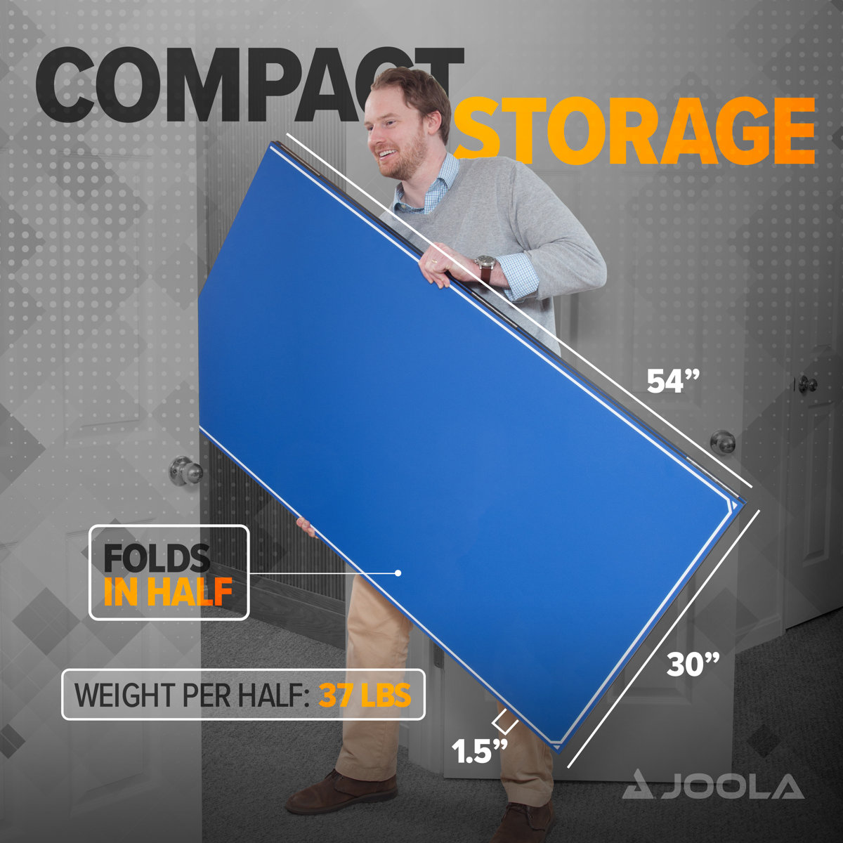 Joola USA JOOLA Tetra 4-Piece Table Tennis Table Conversion Top ...