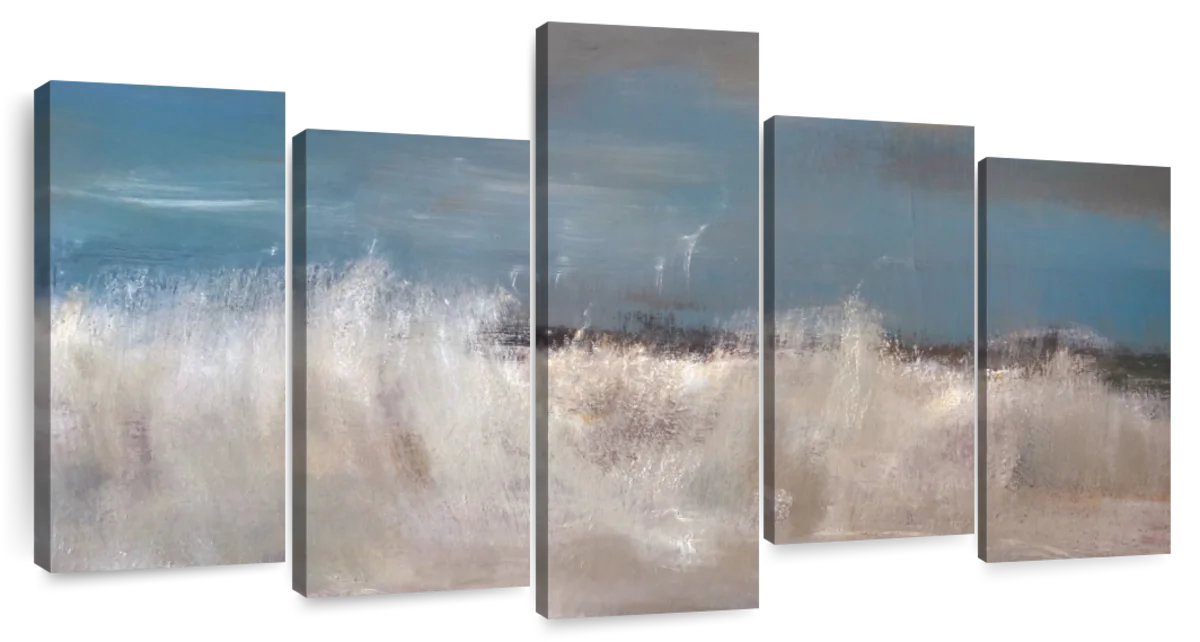 Wade Logan® Avery Wild Sea Waves | Wayfair