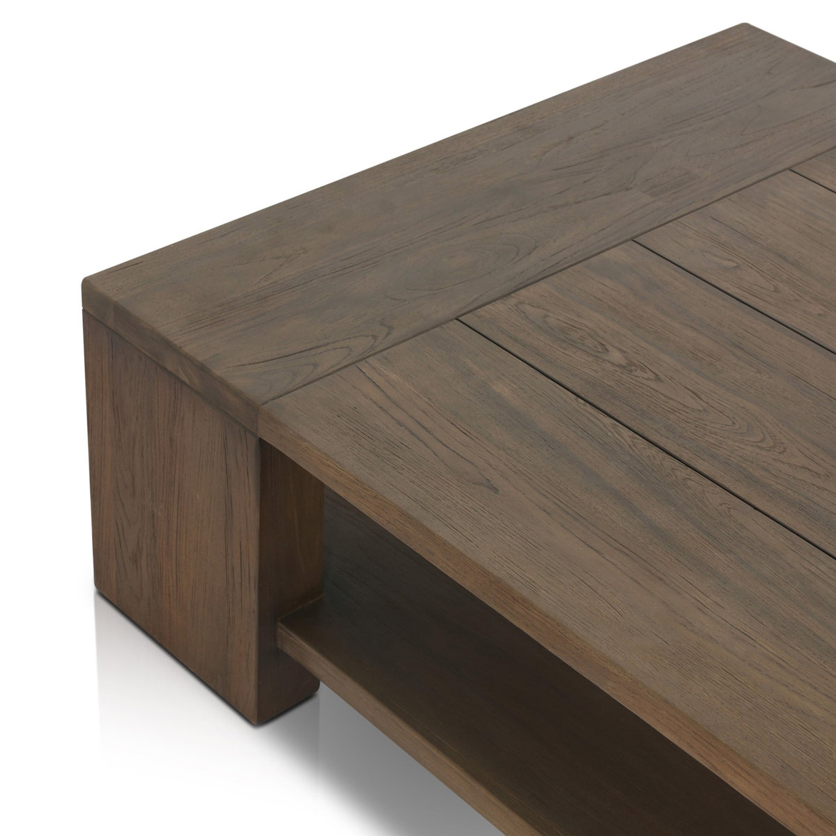 AllModern Roca Outdoor Metal Coffee Table-Bronze | AllModern