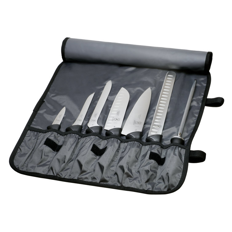 Mercer Cutlery Millennia 8 Piece Stainless Steel Assorted Knife Set ...
