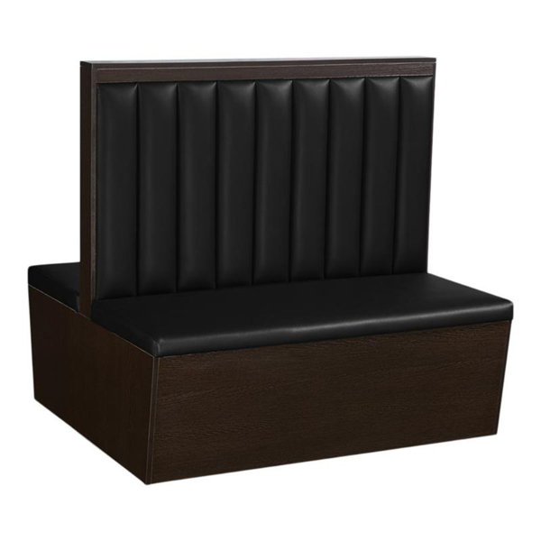 ERF, Inc. 4 Person Person Double Sided Booth Vinyl Booth | Wayfair