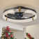 Mercer41 Kordae Indoor Bedroom Flush Mount Ceiling Fan with Light ...