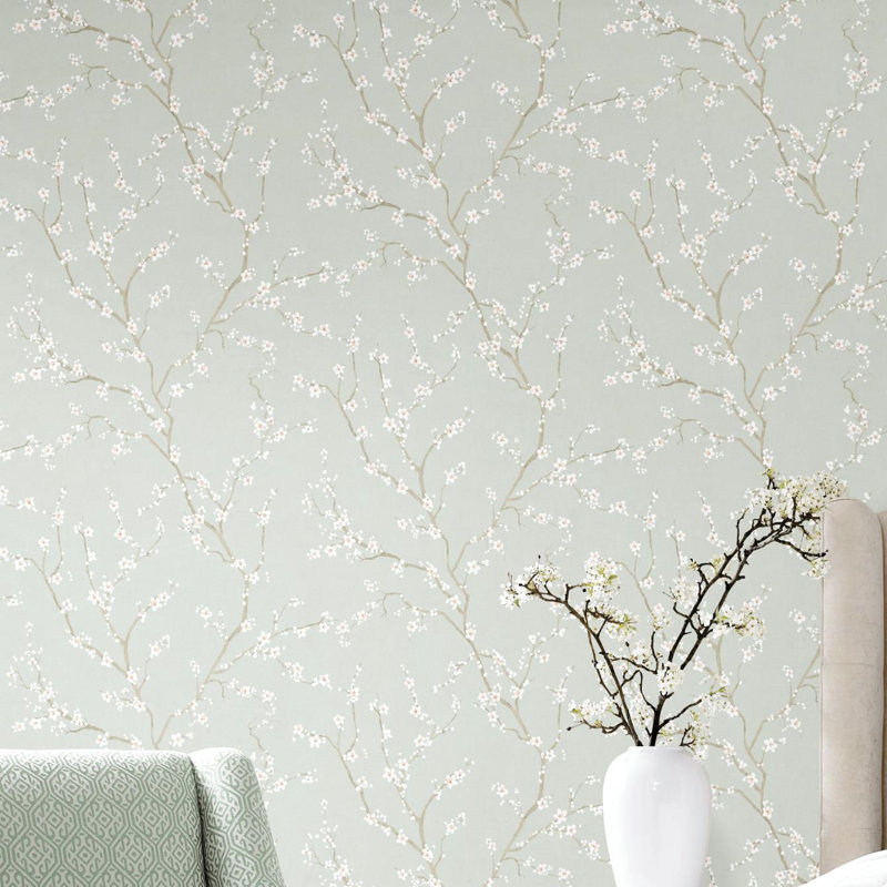 August Grove® Arpin Peel & Stick Floral Roll & Reviews | Wayfair