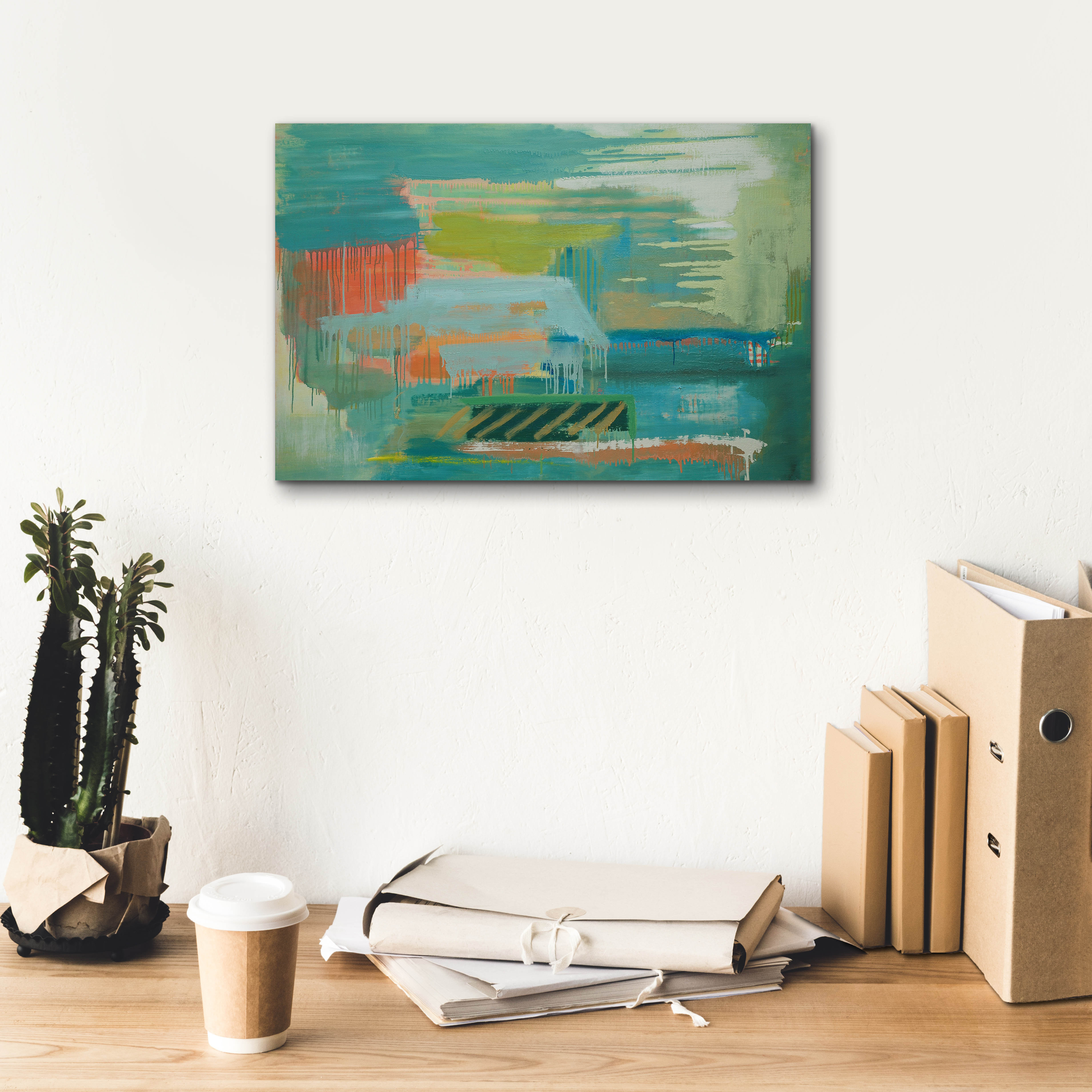 Epic Graffiti Drift Away VI by Carolyn O'Neill - Wrapped Canvas Print ...