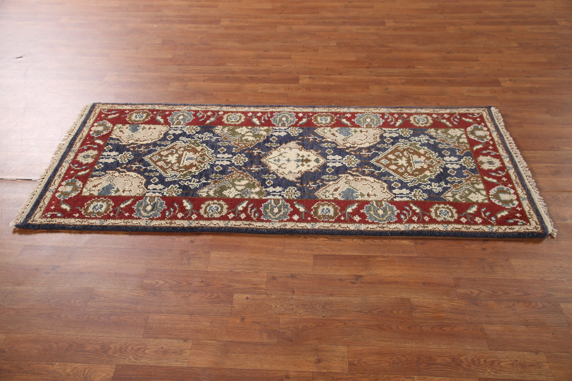 Bloomsbury Market Handmade Traditional Indian Wool Rug 3x6 | Wayfair