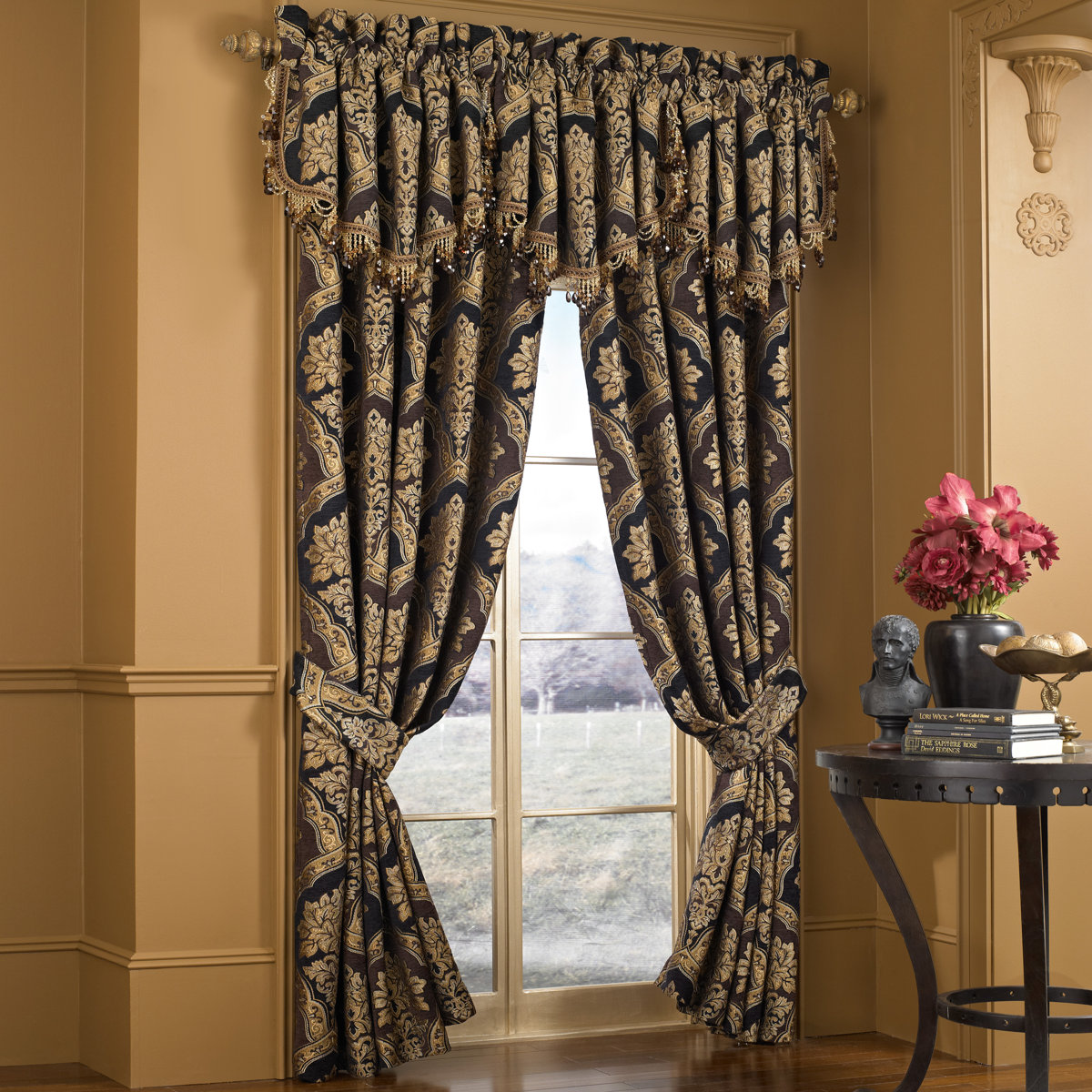 Five Queens Court Reilly Window Ascot Valance & Reviews | Wayfair