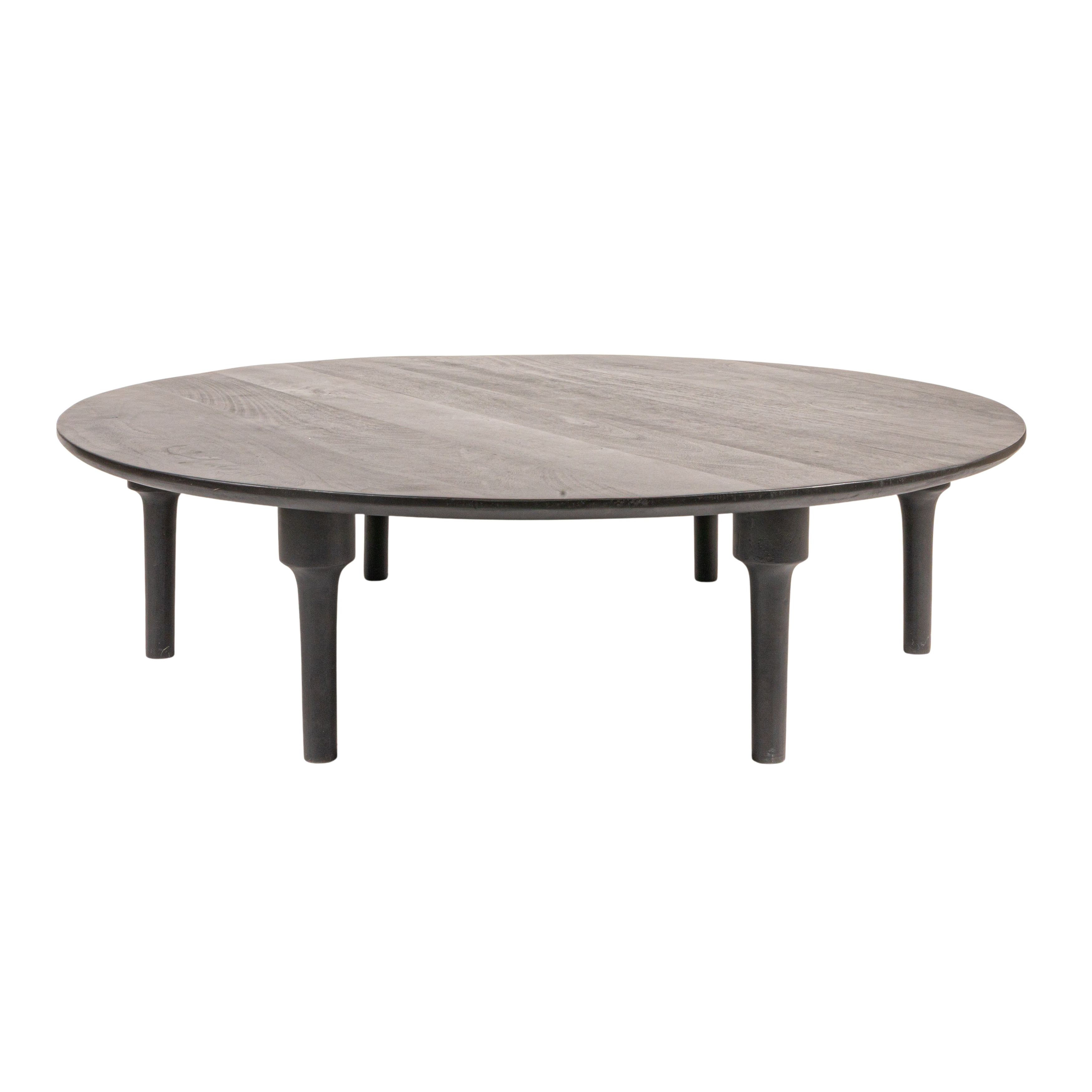 Rowena Interiors Oversized Round Mango Wood Coffee Table - Wayfair Canada