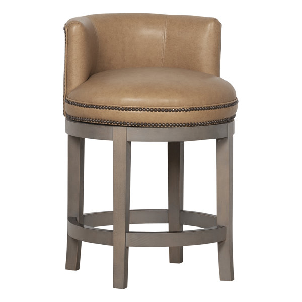 Fairfield Chair Cosmo Swivel Upholstered Counter Stool | Wayfair