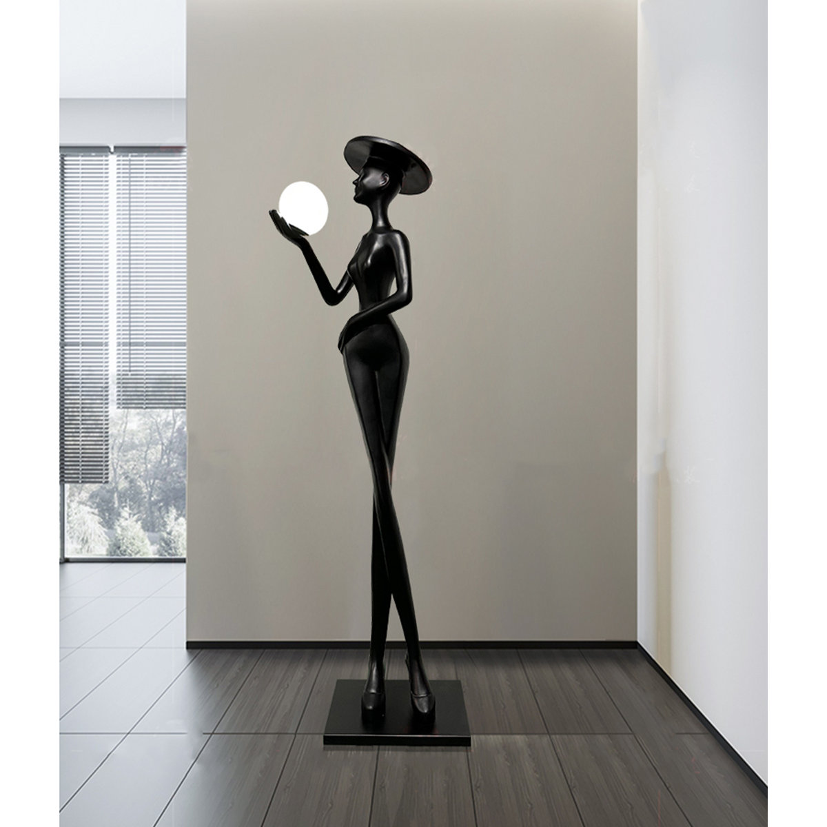 STONE DRAGON TILE ARTS LLC Nordic Fiberglass Abstract Human - Form Art ...