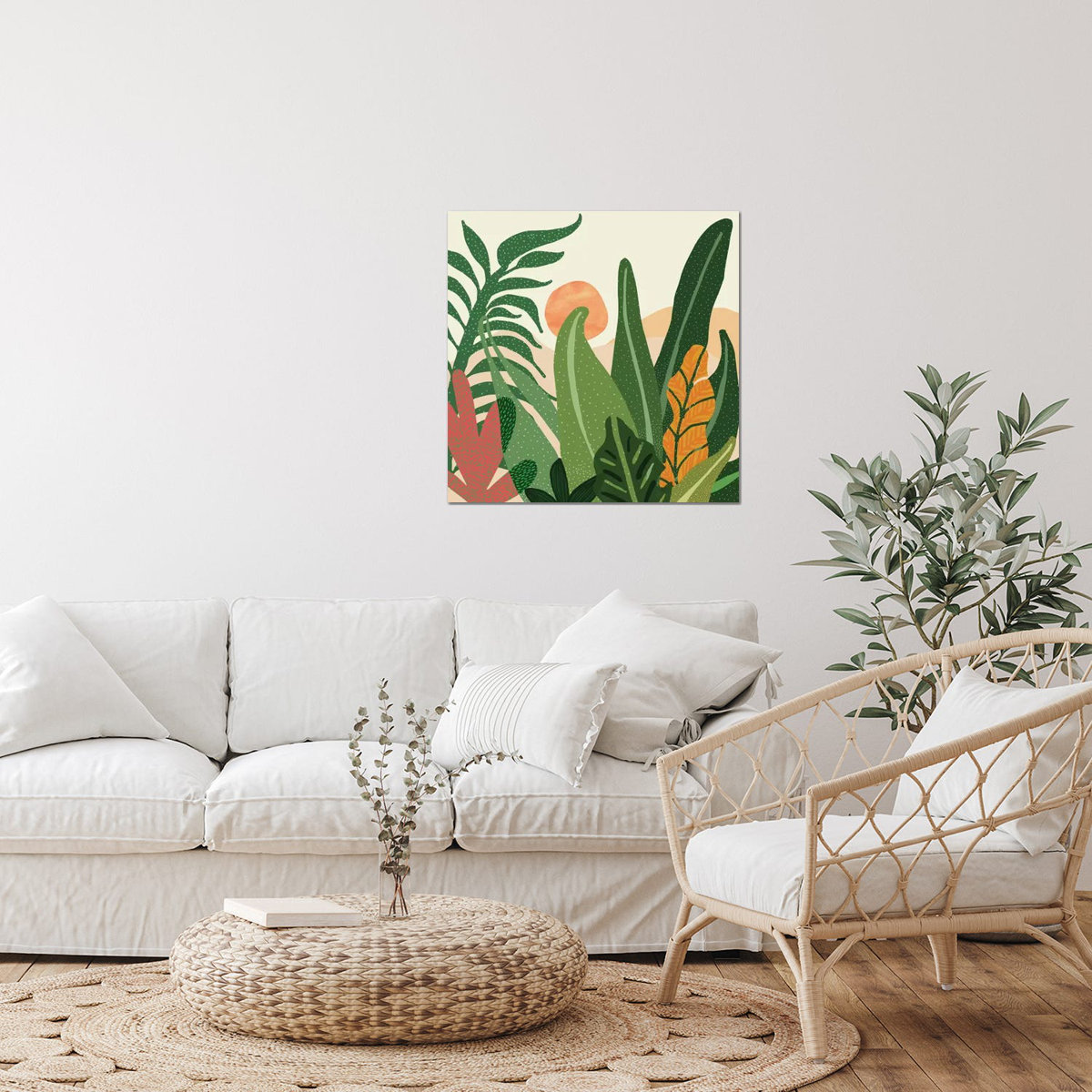 Bayou Breeze Desert Garden Sunset Print On Acrylic Glass - Wayfair Canada