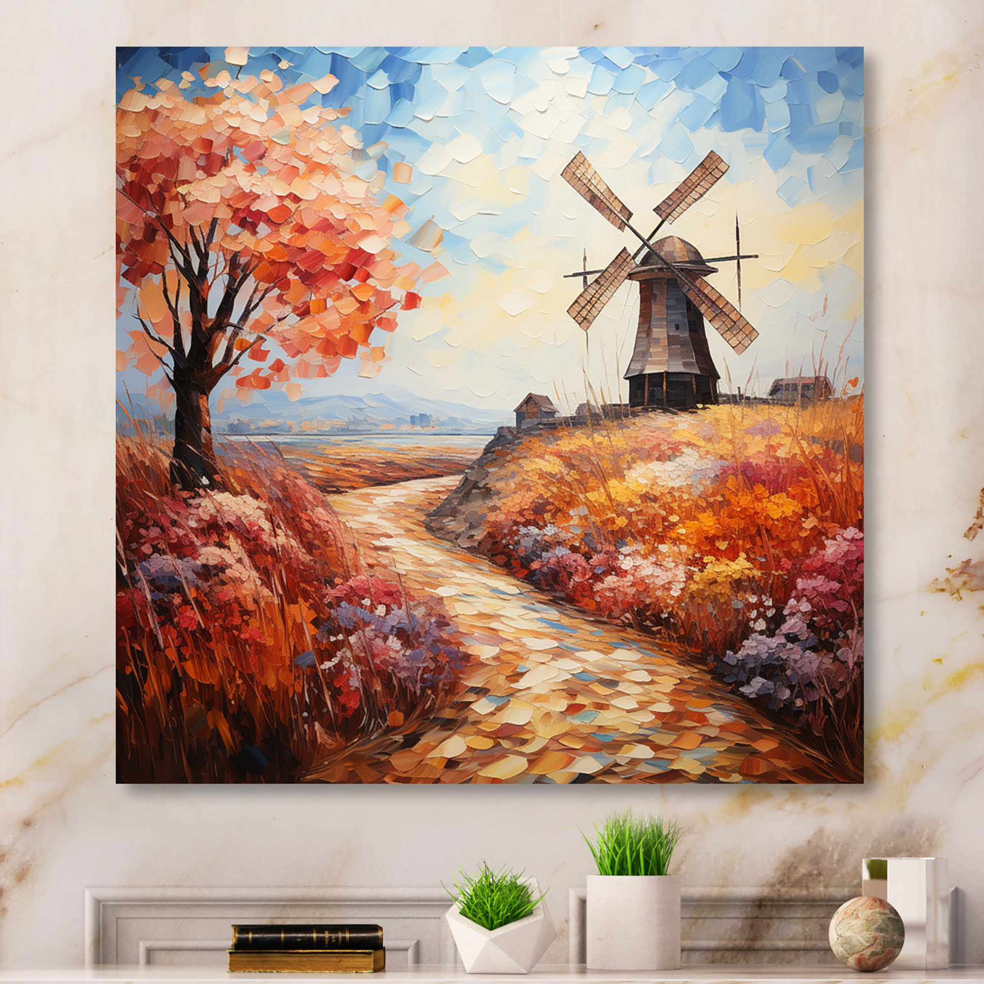 Winston Porter Mill Wind Gentle Breeze I - Countryside Metal Wall Decor ...