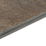 Daltile Slate Attaché 12" x 3" Porcelain Bullnose Tile Trim in Brown ...