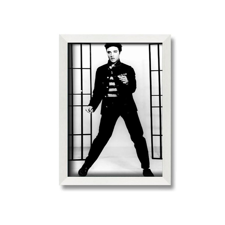 Ophelia & Co. Elvis Presley Jail House Rock - Single Picture Frame Art ...