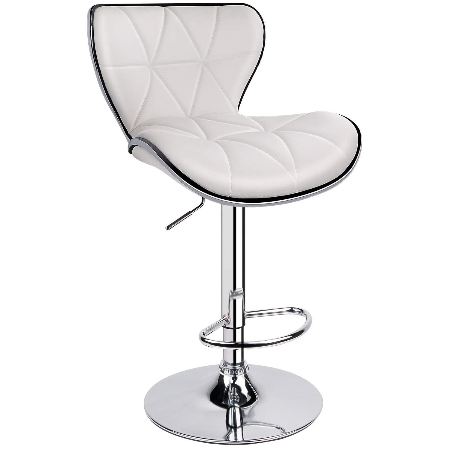 Orren Ellis Willamae Shell Back 32.5" Adjustable Bar Stool & Reviews ...