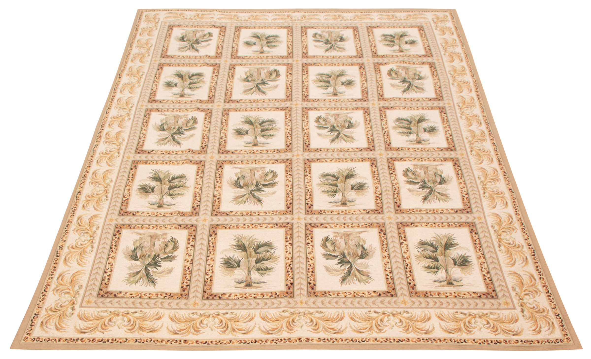 Isabelline Dynasty Ivory Tapestry Kilim 8''7" X 11''8" | Wayfair