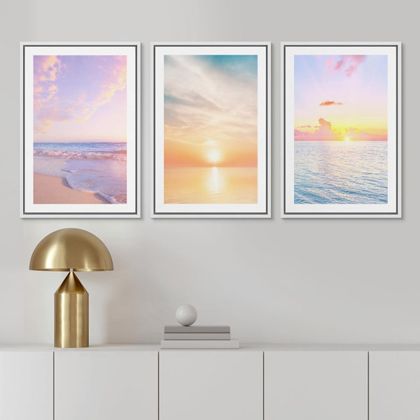 Sunrise/Sunset Wall Art You'll Love | Wayfair