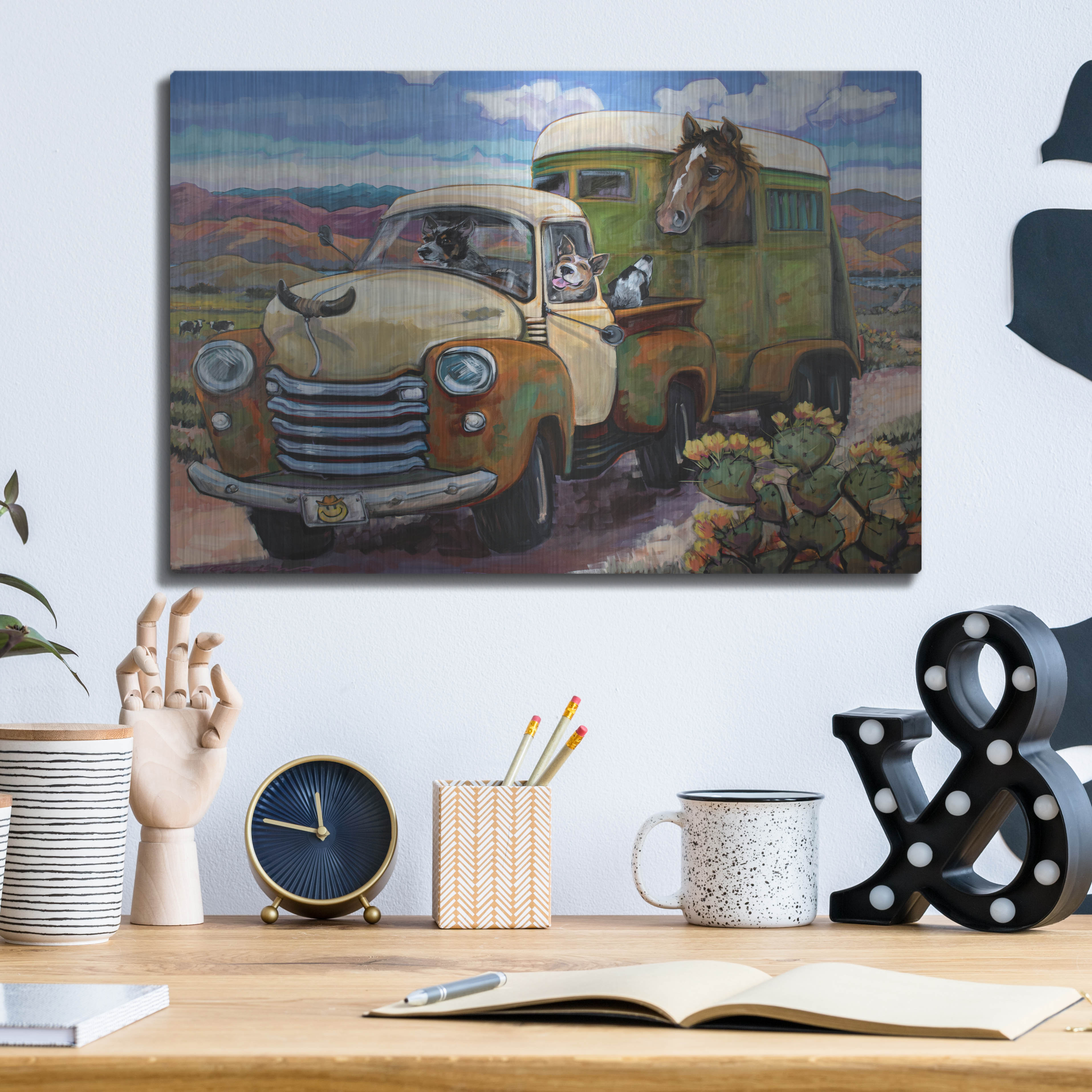 Union Rustic " Git Along Lil Dogies " by CR Townsend | Wayfair