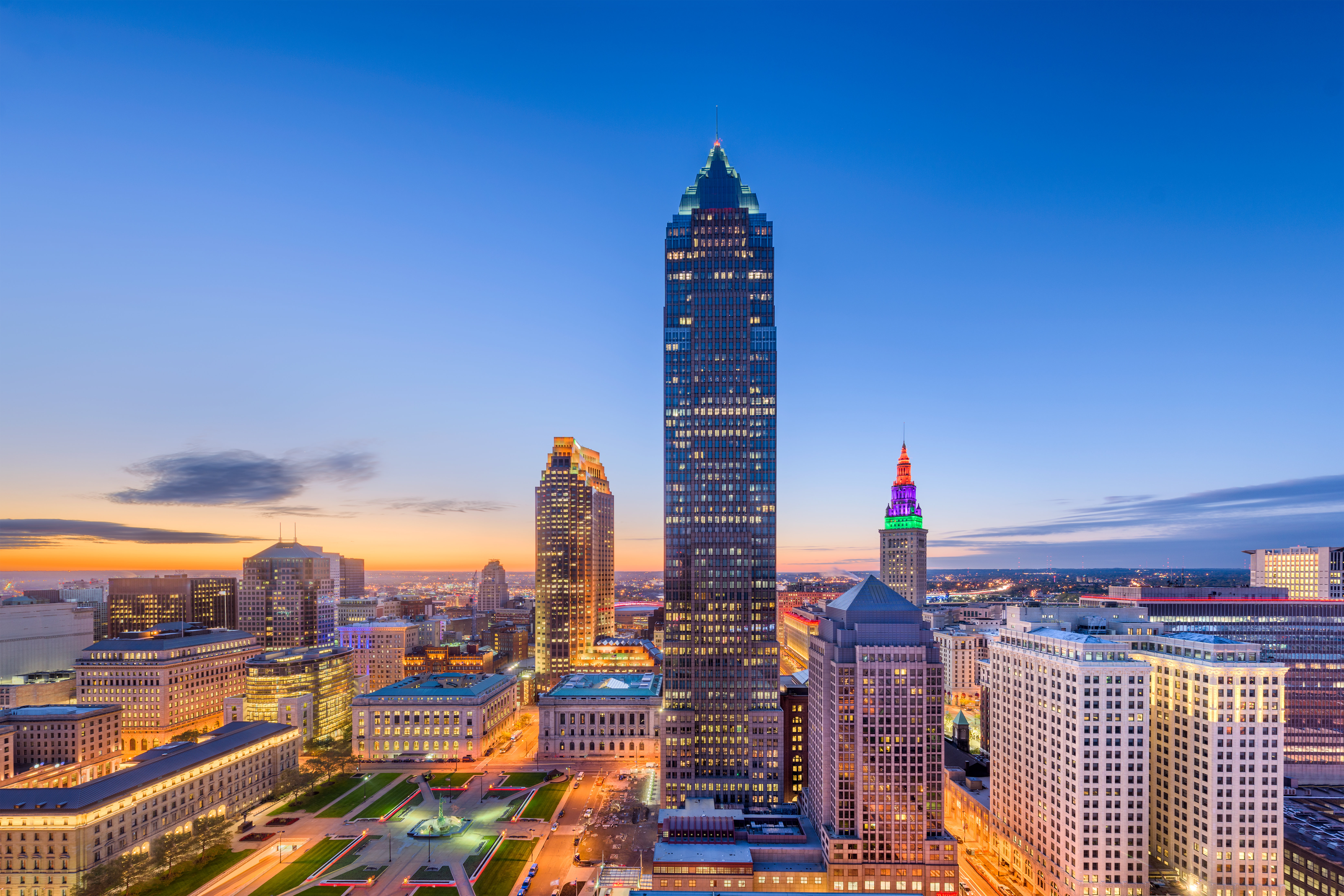 Ebern Designs Trunell Cleveland Ohio On Canvas by Sean Pavone ...