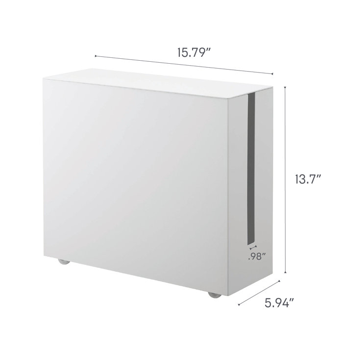 Yamazaki USA Tower Yamazaki Home Rolling Cable Management Cord Power ...