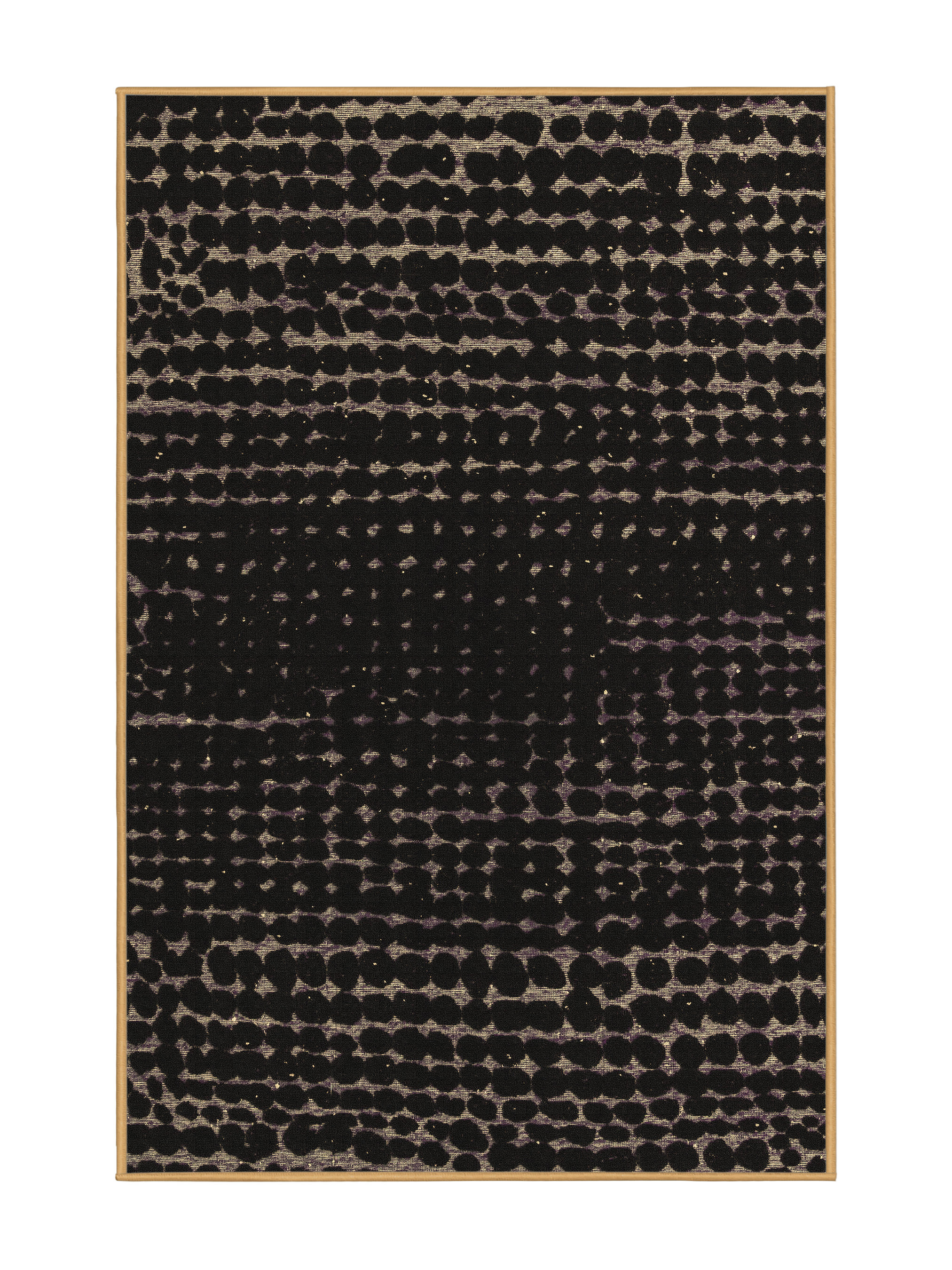 Latitude Run® Machine Woven Wool/Polyester Area Rug in Black/Beige ...