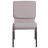 Flash Furniture Lionel 18.5"W Stacking Church Chair in Fabric - Copper ...