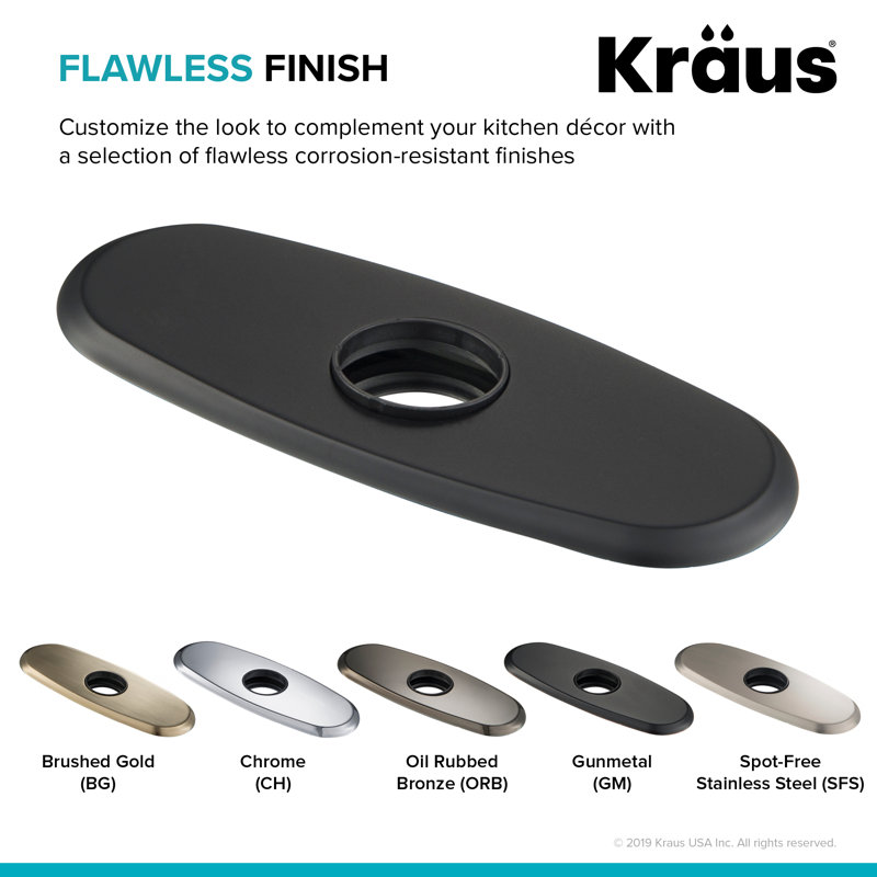 Kraus Deck Plate & Reviews | Wayfair