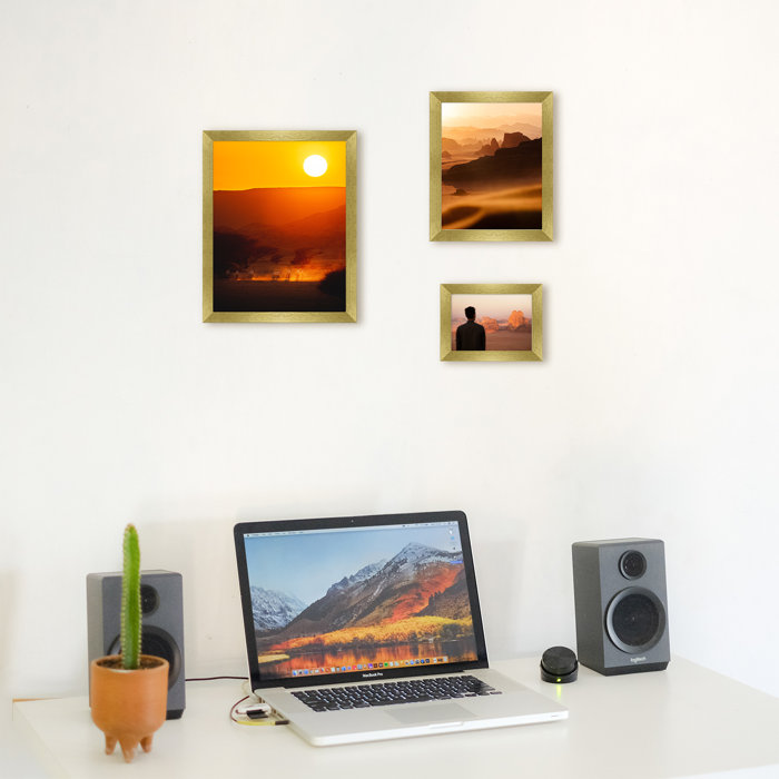 Wayfair Basics® Dreketi 7 Piece MDF Wood Picture Frames Gallery Wall ...