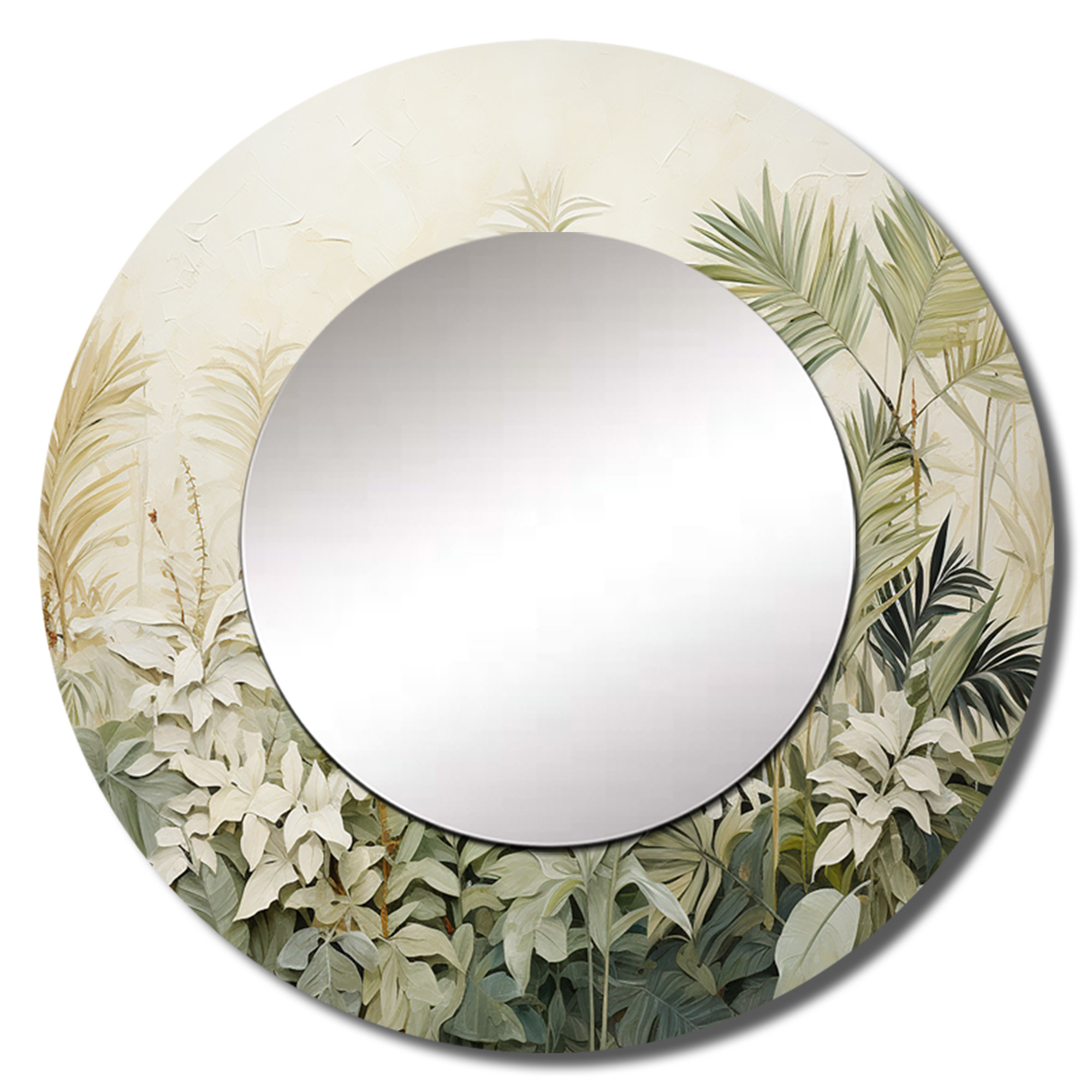 East Urban Home Sallye Vintage Jungle Landscape I - Jungle Decorative ...