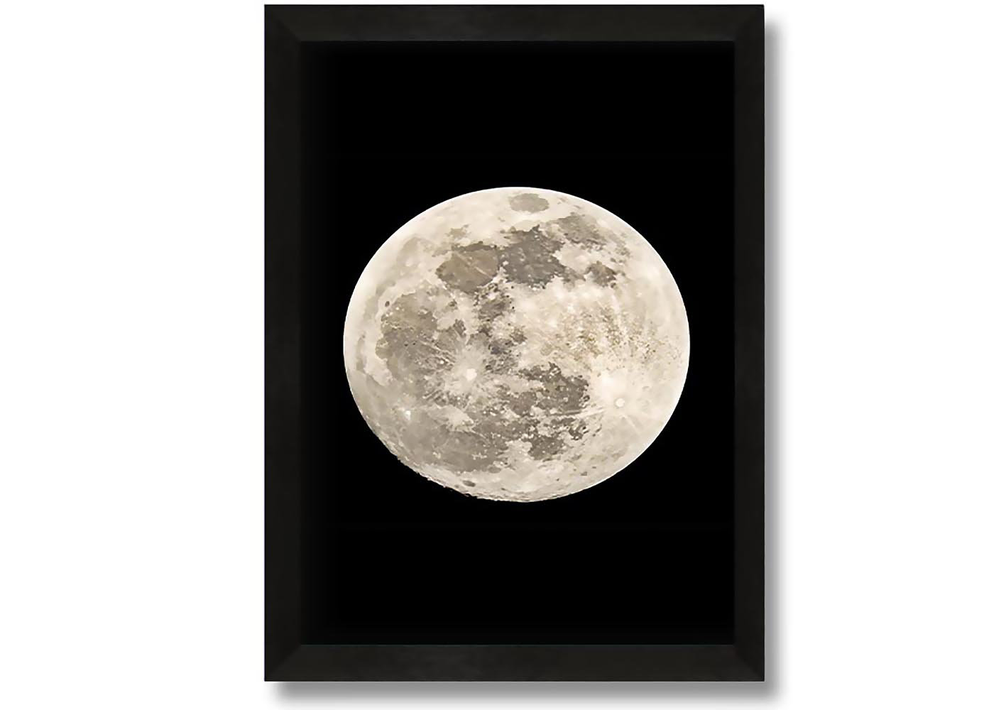Latitude Run The Moon - Picture Frame Photograph on Canvas | Wayfair.co.uk