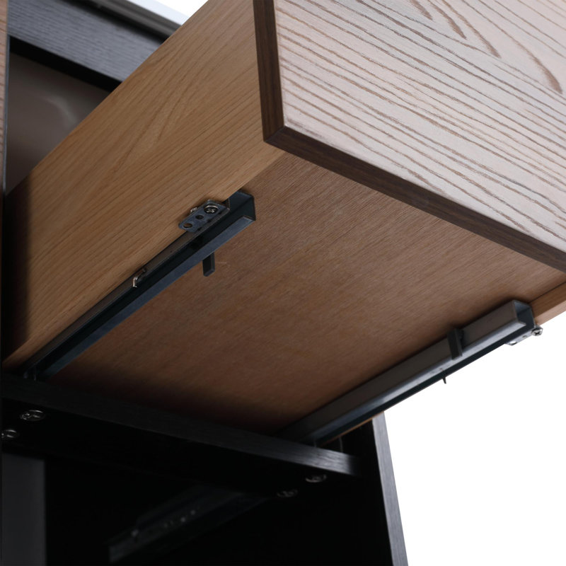 Ebern Designs Tyriese 29'' Single Bathroom Vanity with Plastic Top ...