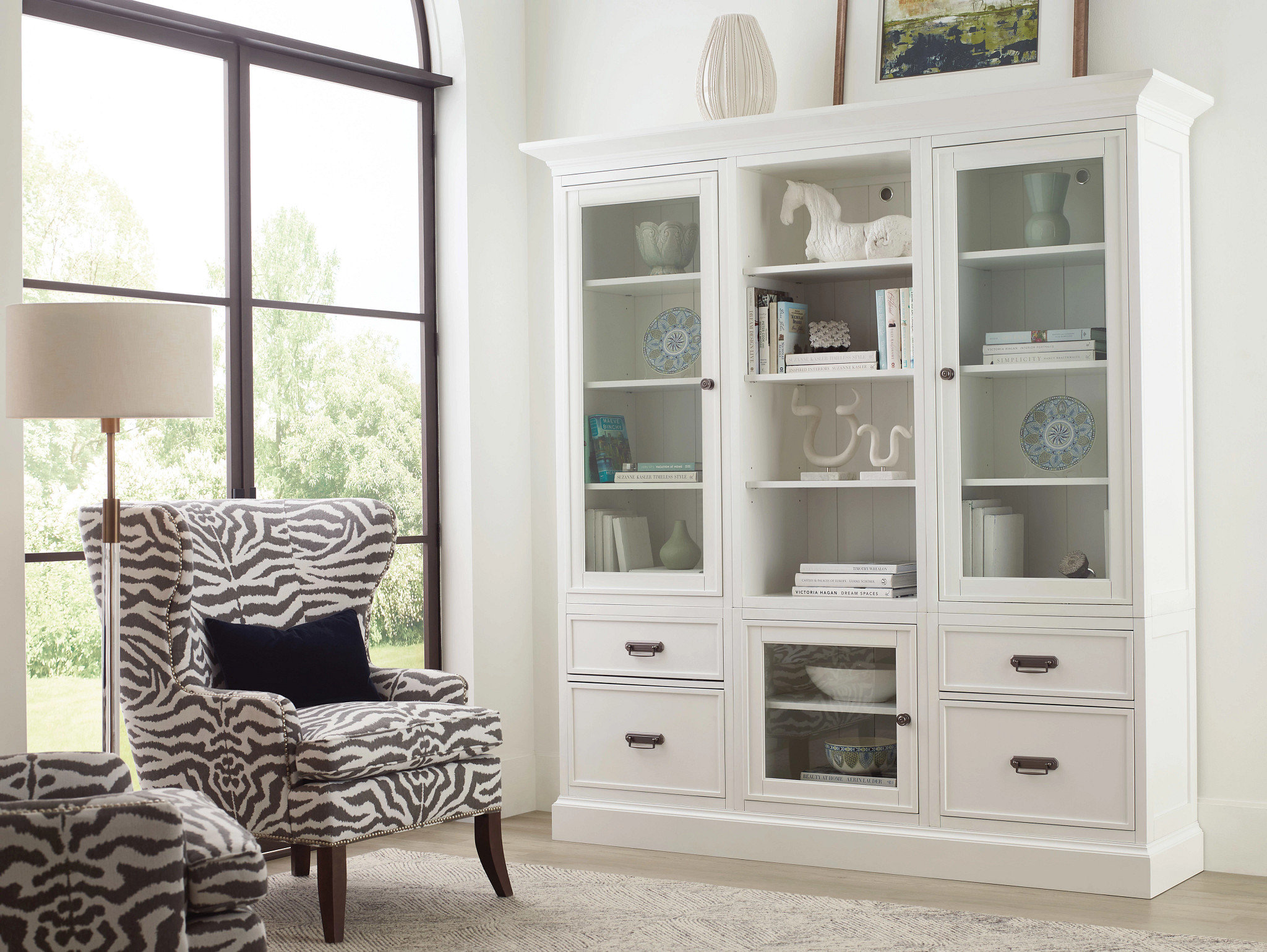 Birch Lane™ Devens TRIPLE MULTI USE DISPLAY UNIT | Wayfair