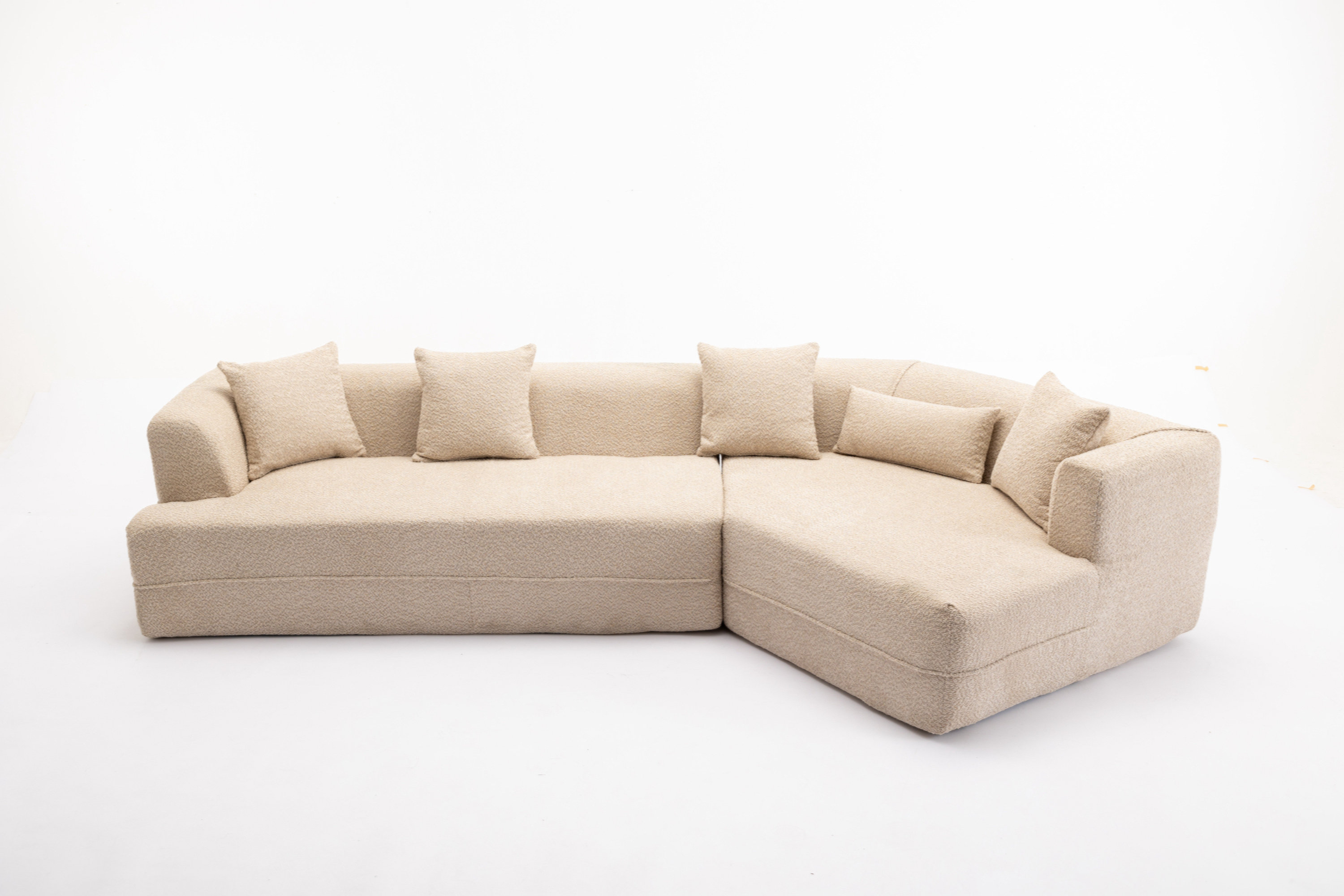 Latitude Run® Ickenroth Modular Living room sofa set, salon upholstered ...