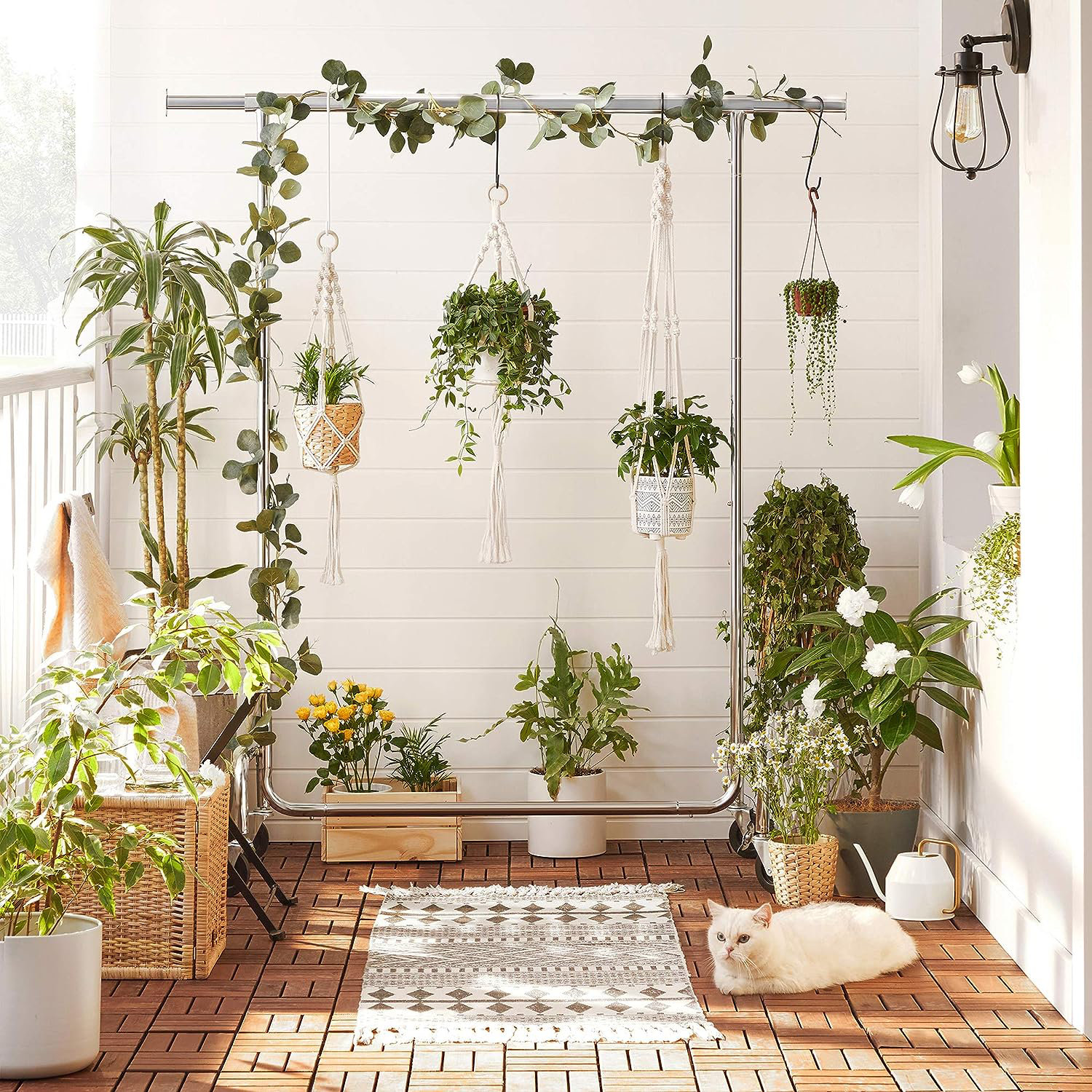 Rebrilliant Maide Clothes Rack | Wayfair