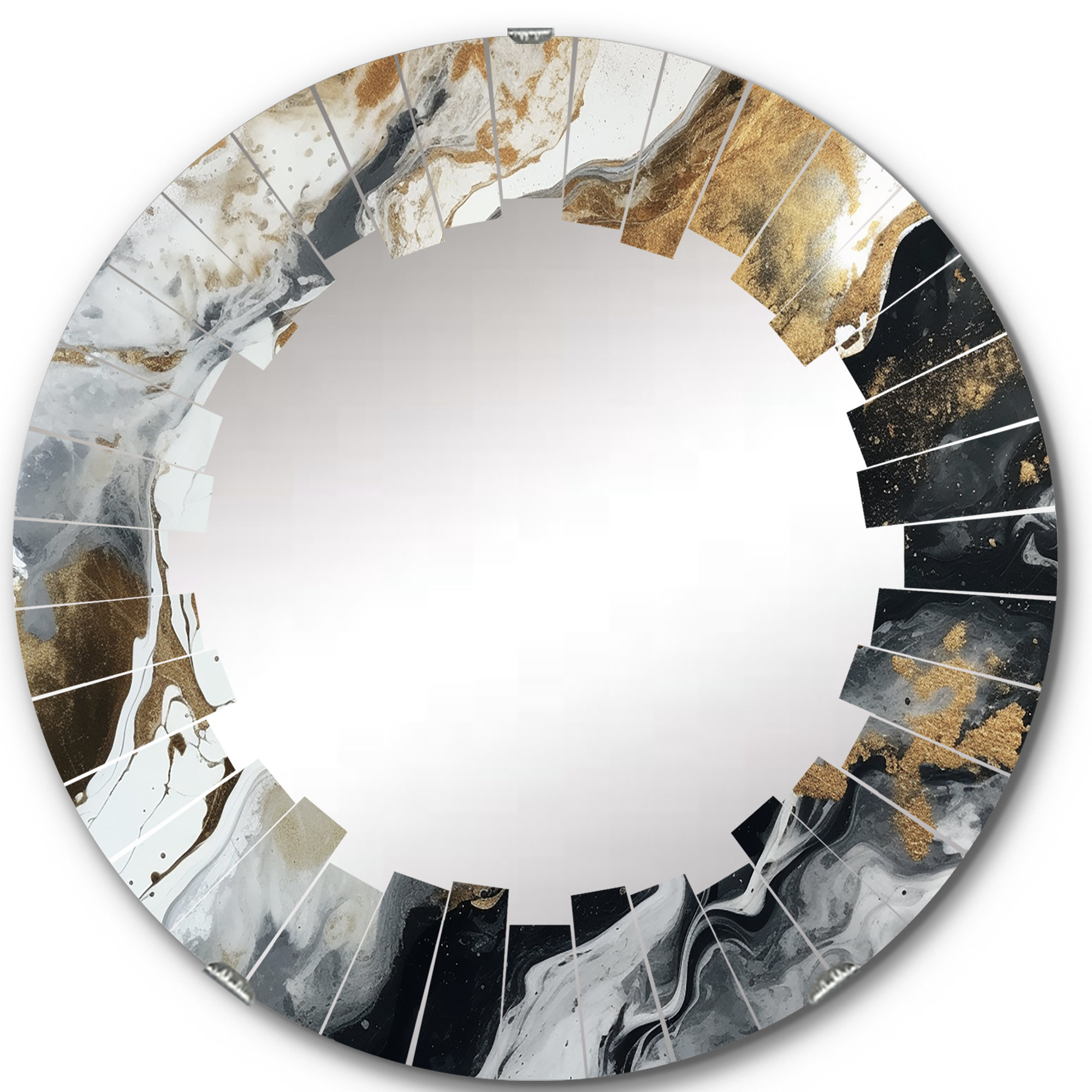 East Urban Home Merseles Round Wall Mirror | Wayfair
