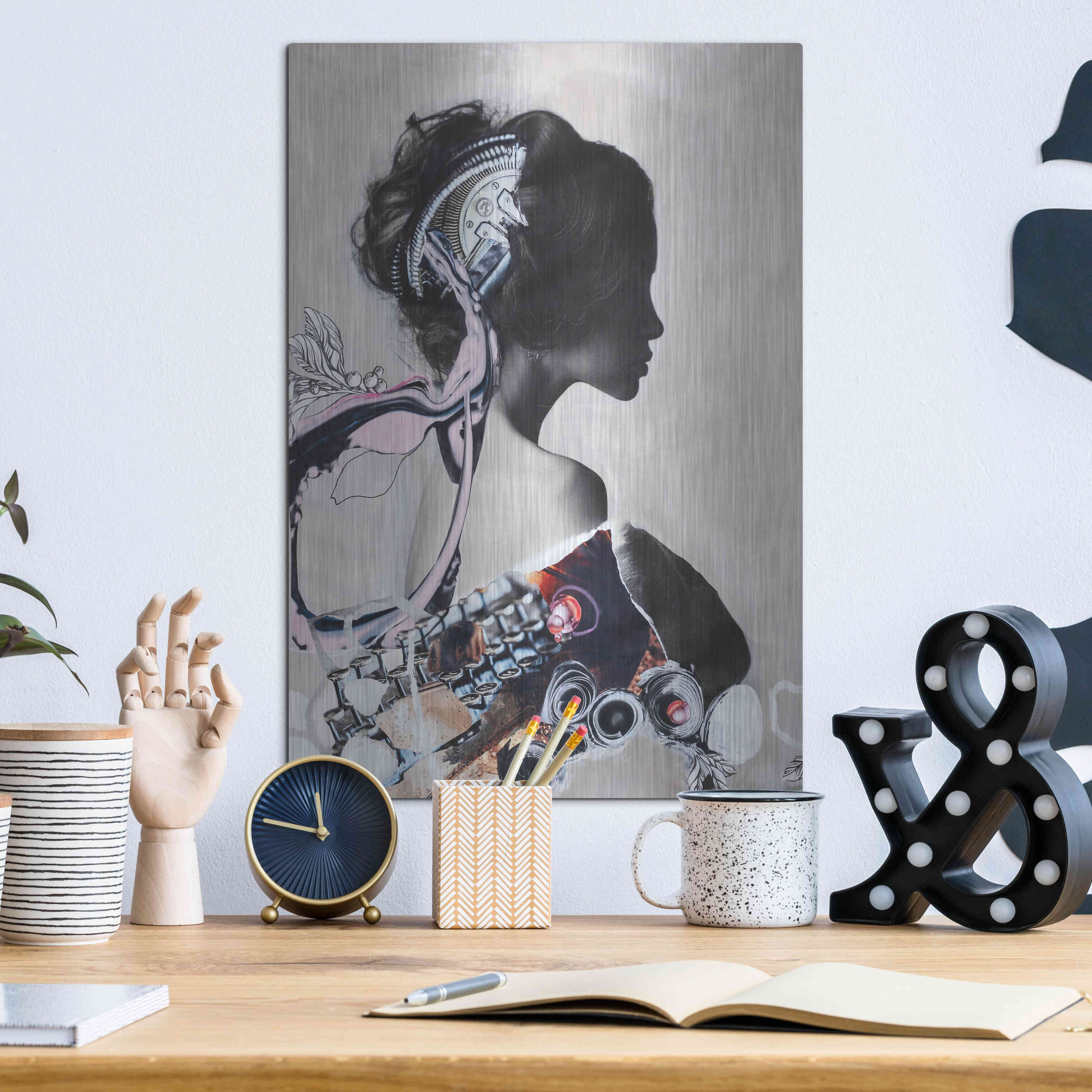 Red Barrel Studio® Pink Fluence 1 by Design Fabrikken - Unframed ...