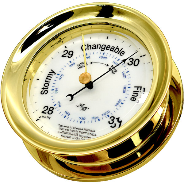 Master-Mariner First Light Windlass Barometer | Wayfair